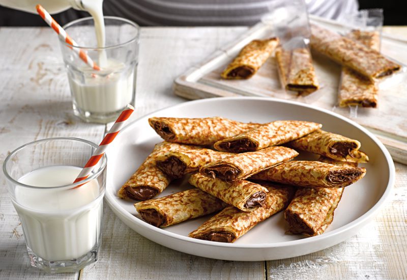 Chocolate Filled Crêpes - St Pierre Bakery